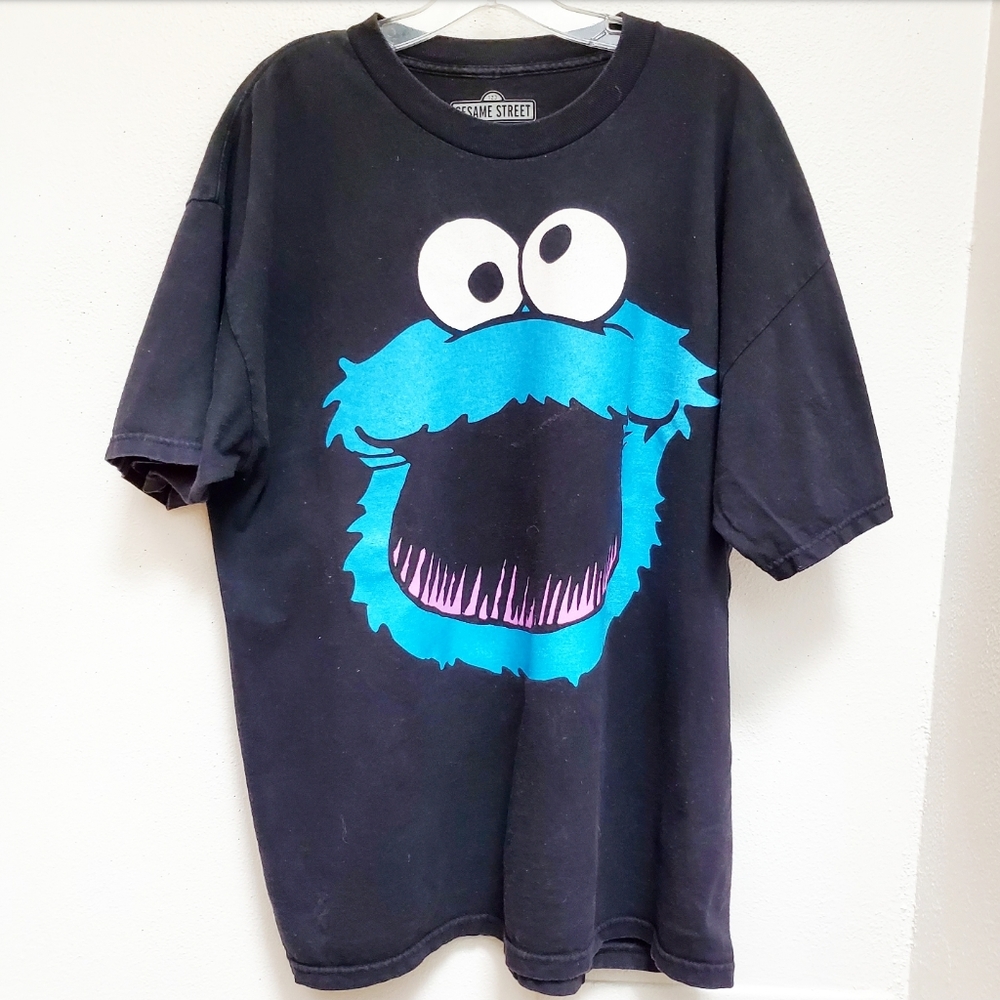 Sesame Street Cookie Monster Graphic Tee - Gem